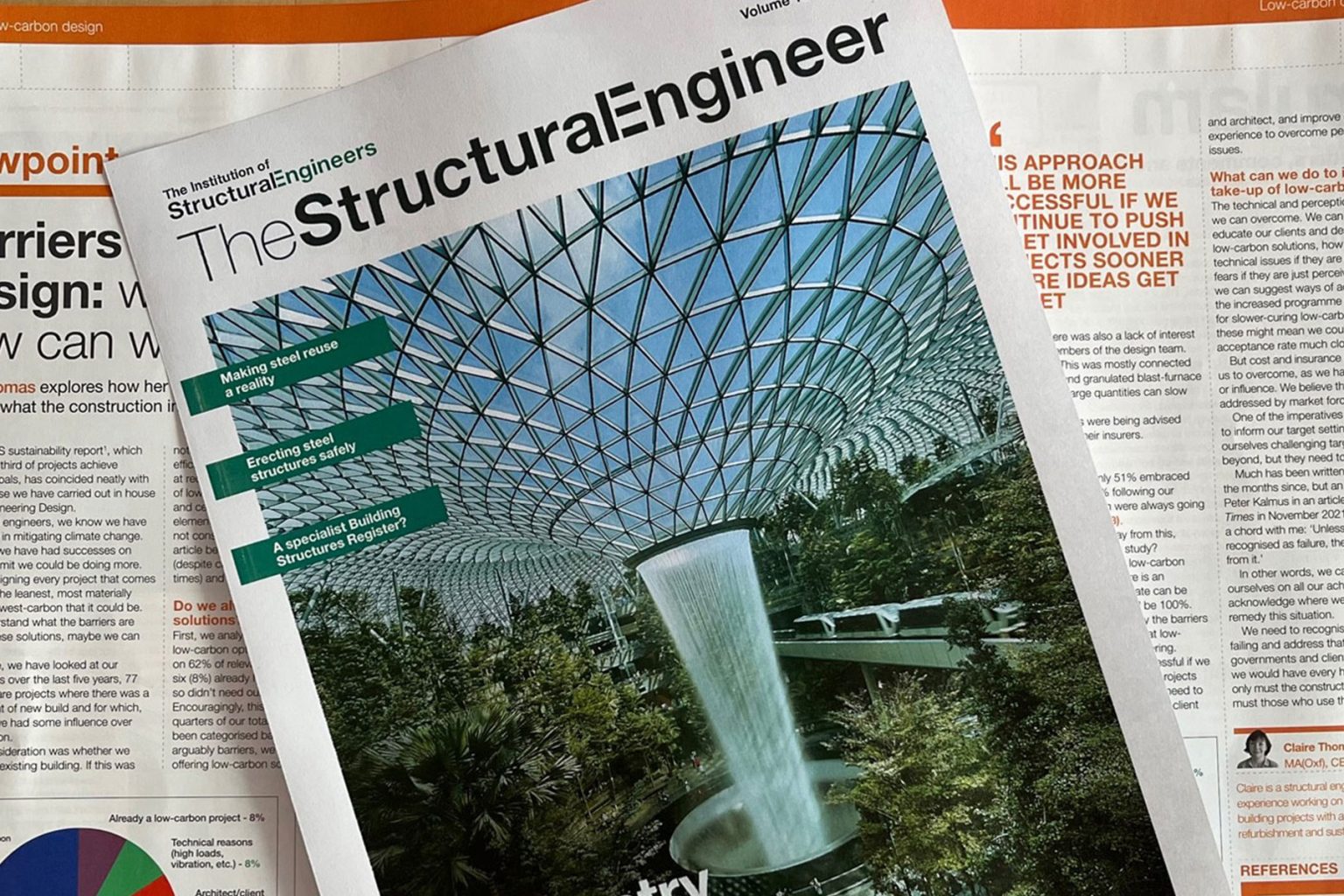 Our experience on the barriers to low carbon design has been published in The Structural ...