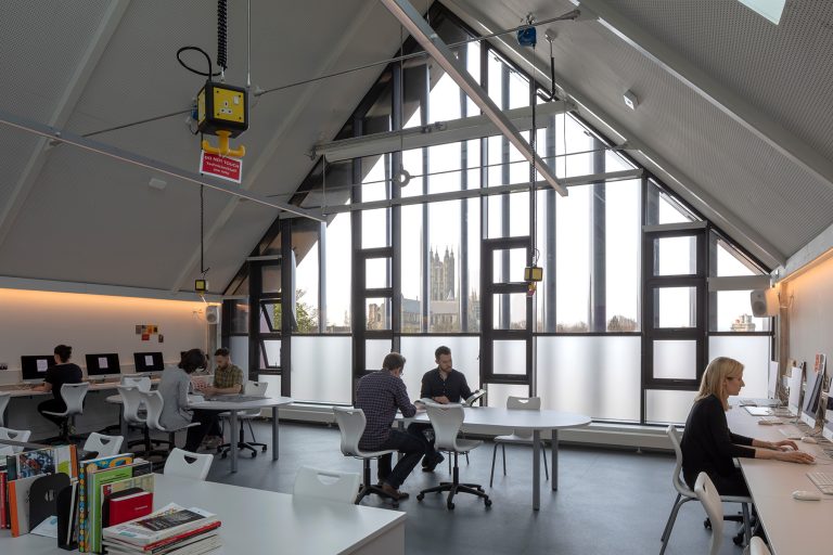 Daphne Oram Creative Arts Building, Canterbury Christ Church University - Integral Engineering ...