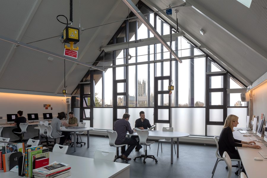 Daphne Oram Creative Arts Building, Canterbury Christ Church University ...