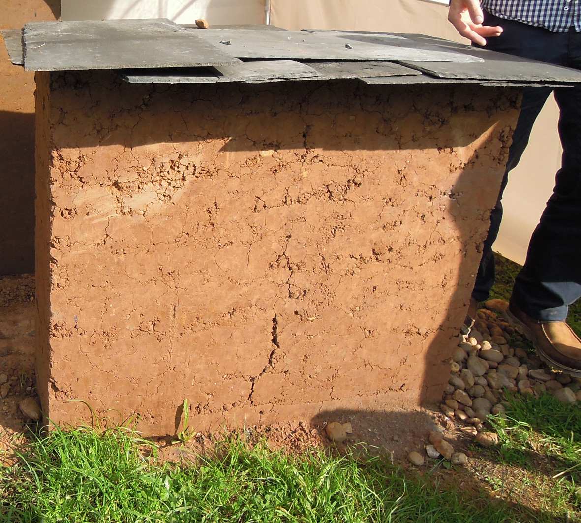 Rammed earth - Sustainable materials research
