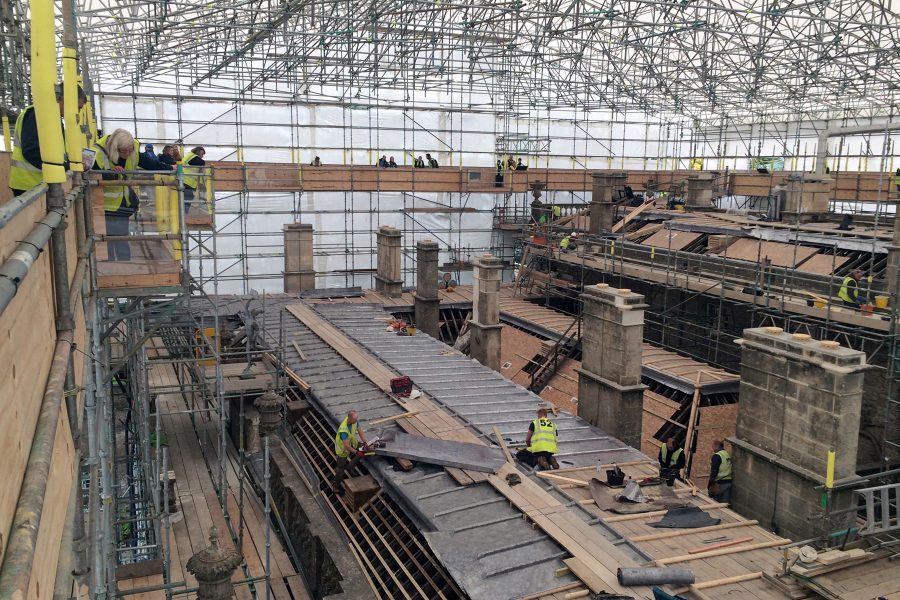 Dyrham Mansion roof repair, nr Bath - Integral Engineering Design