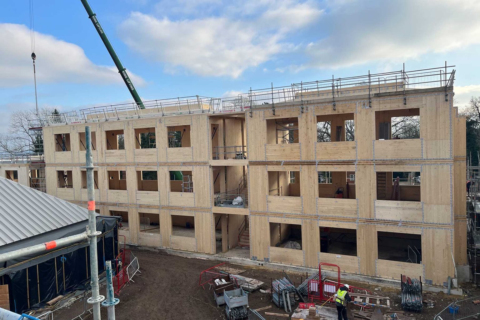 Our largest CLT structural design to date becomes a reality at ...